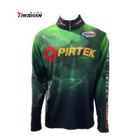 China Custom UPF 50 Performance Fishing Polo Shirt for Men UV Long Sleeve Sublimation Jersey for sale