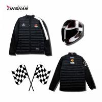 China Unisex Polyester/Cotton Fleece Racing Teamwear Custom Logo Jackets 2021 Big Sale for sale