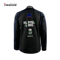 China Black Custom Logo Printing Waterproof and Windproof F1 Car Racing and Motorcycle Racing Jacket for sale