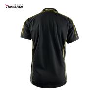 China Breathable Custom Teamwear Polo Shirt Unisex Moto Cycle Clothes with Printed Logo for sale