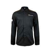 China Unisex Black Sportswear Shirts For Racing Sport with Custom Embroidery Professional for sale