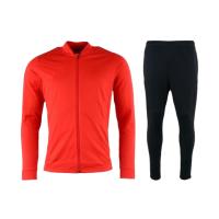 China Customized Printing Methods Breathable 100% Polyester Fitness Set for Running and Biking for sale