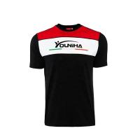 China Custom Logo Printed Sports T-Shirt for Unisex Jersey Fabric Men's Outdoor Breathable for sale