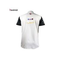 China 5. Customized Color Logo Custom Logo Sublimation Pit Crew Team Racing T-Shirt for Men for sale