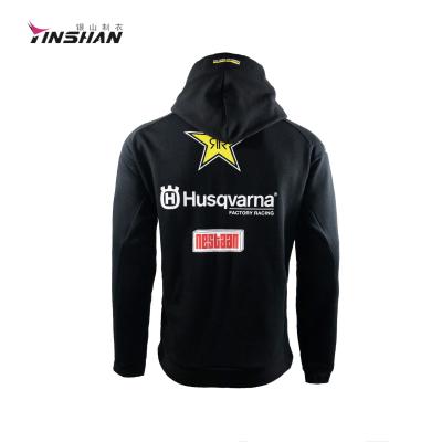 China Men's Racing 2021 Teamwear Custom Logo Racing Suit Hoodie Superior and V-neck Collar for sale