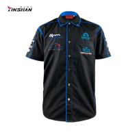 China 29. Custom Pattern Design for Sportswear Casual Racing Shirts F1 Car Racing Crew for sale