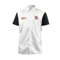 China Breathable White Cotton Sportswear Custom Logo Design for Motocross F1 MotoGP Racing for sale