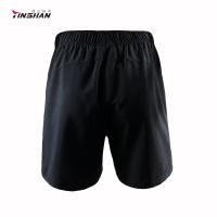 China Loose And Breathable Custom Team Number Design Black Basketball Shorts For Men Black for sale