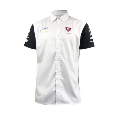 China Shirts Tops Style OEM Custom Embroidered Short-sleeved F1 Car Racing T-shirt for Teamwear for sale