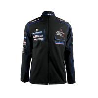 China Customized Printing Methods Riding Clothing for Men Poly Cotton Softshell Race Car Jacket for sale