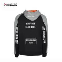 China Custom Logo Sports Hoodie Soft Sports Hoodie Polyester Men's Pullover Racing Pit Crew for sale