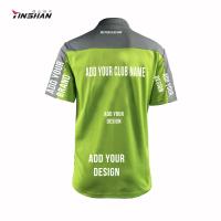 China Customized Printing Polyester Sublimation Men's Polo Shirt for F1 Jersey Sportswear for sale