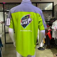China Top Fully Customise Club Cricket Jersey for Men's Pit Crew Shirt Custom Polo Shirt for sale
