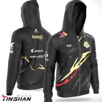 China Custom Pit Crew Motor Cross Men's Workout Hoodies with Warmth Design and Custom Logo for sale