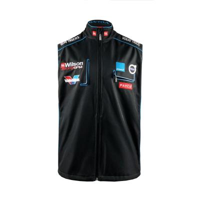 China Own Design Softshell Elastane Team Vest for Racing and Motorcycling For Racing Events for sale