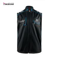 China Own Design Softshell Elastane Team Vest for Racing and Motorcycling For Racing Events for sale