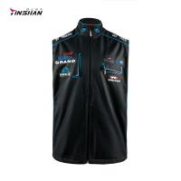 China Own Design Softshell Elastane Team Vest for Racing and Motorcycling For Racing Events for sale