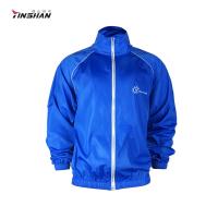 China Support 7 Days Sample Order for Sublimation Marathon Running Custom Zip Up Sports Jacket for sale