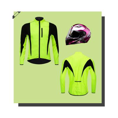 China Unisex Yellow Color Retro Motorcycle Jacket with Custom Design and Breathable Comfort for sale