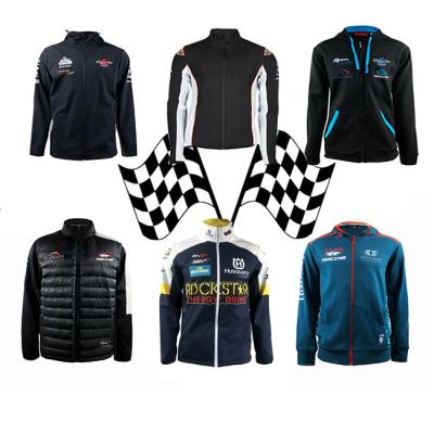 China Custom Logo Printing Water Proof F1 Car Racing and Motorcycle Jacket with Competitive for sale