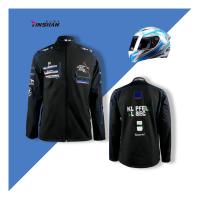 China Poly/Cotton Softshell Custom Horse Riding Uniform for Sublimated F1 Racing Teamwear for sale