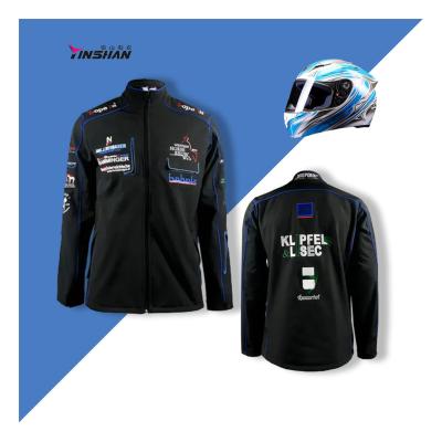 China Poly/Cotton Softshell Custom Horse Riding Uniform for Sublimated F1 Racing Teamwear for sale