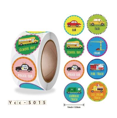 China Offset Adhesive Printing Label Stickers Pantone For Car Series FSC for sale