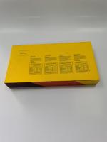 China Golden Custom Die Cut Packaging Box Degradable Cardboard Folding FSC for sale