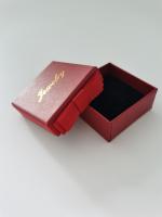 China CMYK / PMS Foldable Printed Packaging Box Red Cosmetics Box FSC for sale
