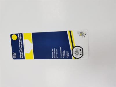 China Custom Silver Hot Stamping Slide Blister Insert Card for Electronics  Printing Paper for sale