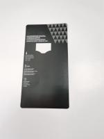 China My Own Design Silver Hot Stamping Blister Insert Card for Electronics  Printing Paper for sale