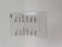 China My Own Design Foil Hot Stamping Blister Insert Card for Electronics  Printing Paper for sale