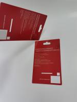 China Folding Plastic Blister Package Recyclable PVC Clamshell Packaging for sale