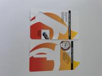 China Die Cut Custom Blister Card Packaging Glossy Matt Surface Folding for sale