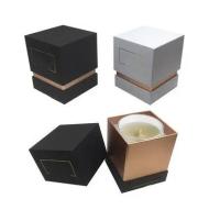 China OEM / ODM Candle Packaging Box 4 color Offset Printing Boxes Rectangular for sale