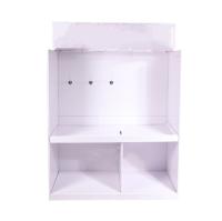 China Economical Corrugated Plastic Pallet Layer Pads Shelf Counter Two Tiers for sale
