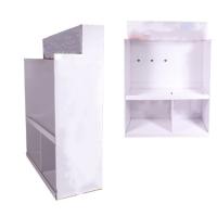 China Economical Corrugated Plastic Pallet Layer Pads Shelf Counter Two Tiers for sale
