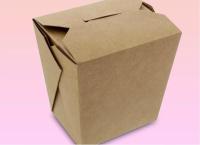 China Custom Design Food Packing 4 Colors Printing Foldable Chinese Take-out Boxes for sale