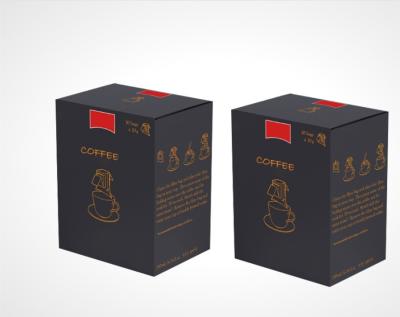 China Self Closure Printed Paper Biscuit Cookies Tea Coffee Food Packing Packaging Box for sale