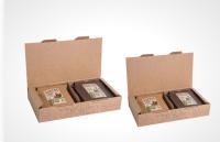 China Self Closure Printed Paper Biscuit Cookies Tea Coffee Food Packing Packaging Box for sale