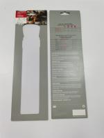 China Custom Poster Printing Thermoforming Plastic Blister Card Packaging for Makeup Brush Elastic for sale