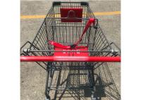 China 180L Heavy Duty Supermarket Shopping Trolley Cart Customized for sale