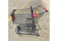 China 180L Heavy Duty Supermarket Shopping Trolley Cart Customized for sale