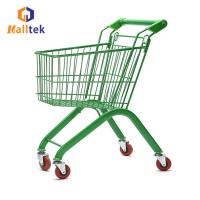 China Fashion Supermarket Mini Toy Shopping Trolley 50KG Loading for sale