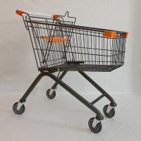 China Hot Sale Carrefour Supermarket Shopping Trolley Grocery Shopping Cart For Carry for sale