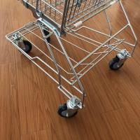 China 60L - 240L Stable Asian Supermarket Shopping Trolley For Convenience Store for sale
