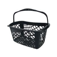 China Single Handle Cosmetic Retail Shopping Plastic Basket For Supermarket for sale