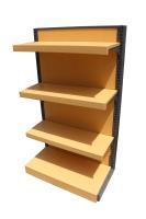 China Wood Retail Grocery Store Metal Display Supermarket Racks Shelf For Supermarket for sale