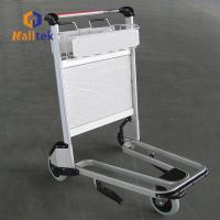 China Intermational Airport Aluminum Alloy Airport Luggage Trolley With Brake for sale