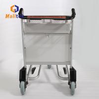 China Standard Airport Luggage Baggage Trolley For Intermational Airport With Aluminum Alloy Material for sale
